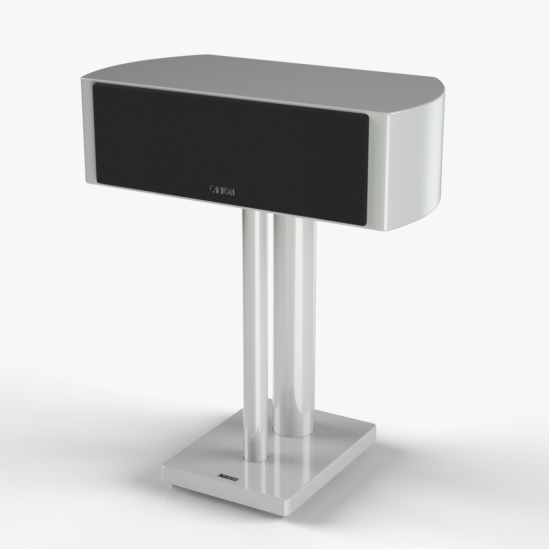 Canton Reference 50K On LS 860 Piano Gloss White 3D - TurboSquid 2114129