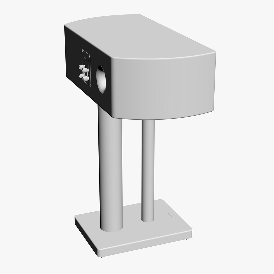 Canton Reference 50K On LS 860 Piano Gloss White 3D - TurboSquid 2114129