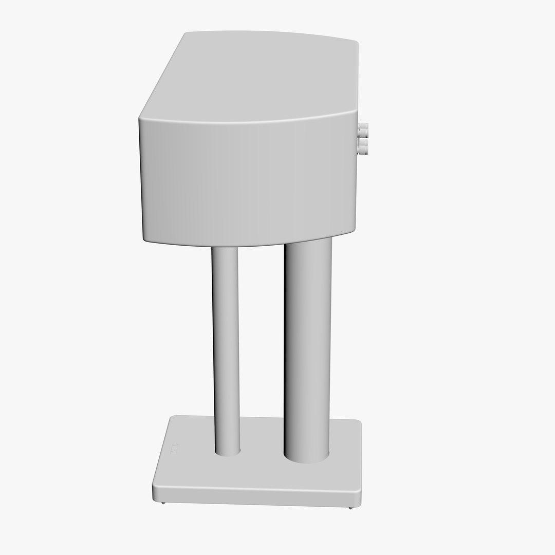 Canton Reference 50K On LS 860 Piano Gloss White 3D - TurboSquid 2114129