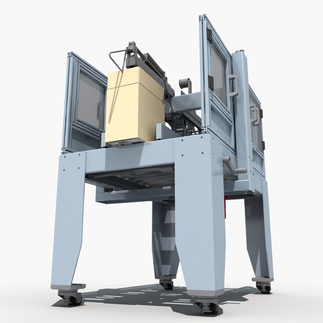 Automatic Sealing Machine 3d Model