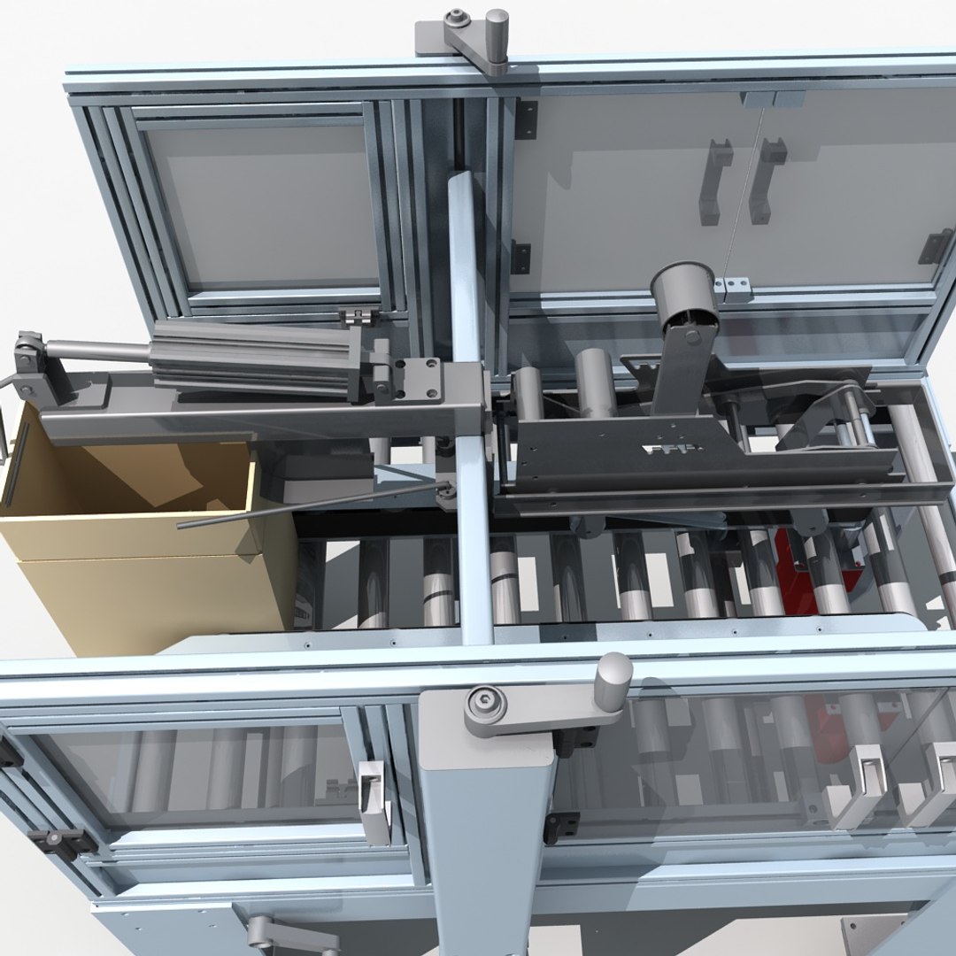 Automatic Sealing Machine 3d Model