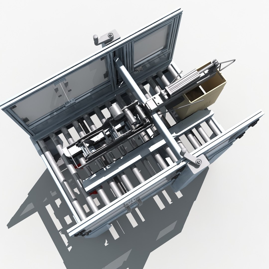 Automatic Sealing Machine 3d Model