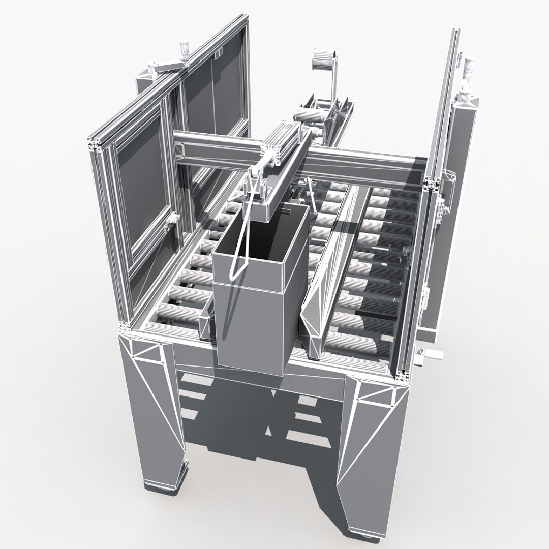 Automatic Sealing Machine 3d Model