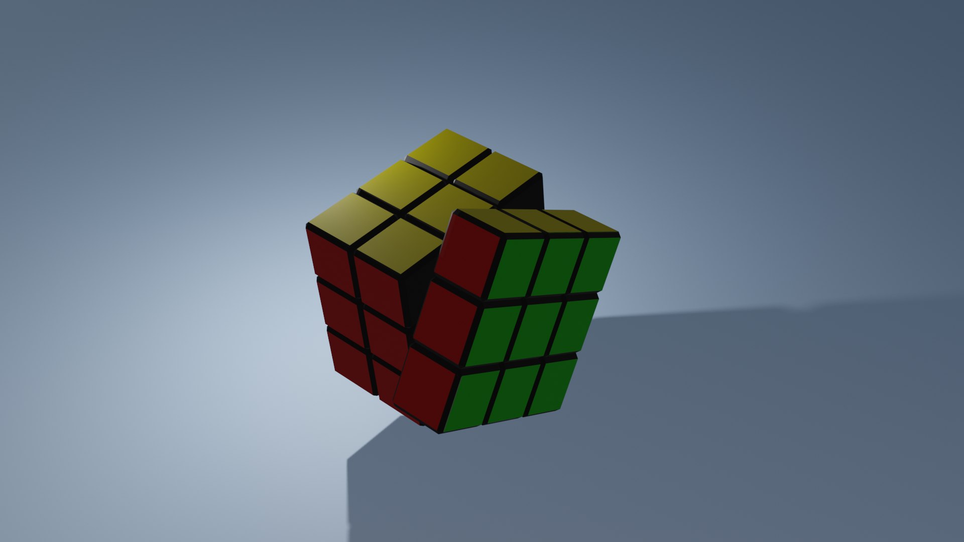 Rubiks Cube Sharp Edges 3D - TurboSquid 2171406
