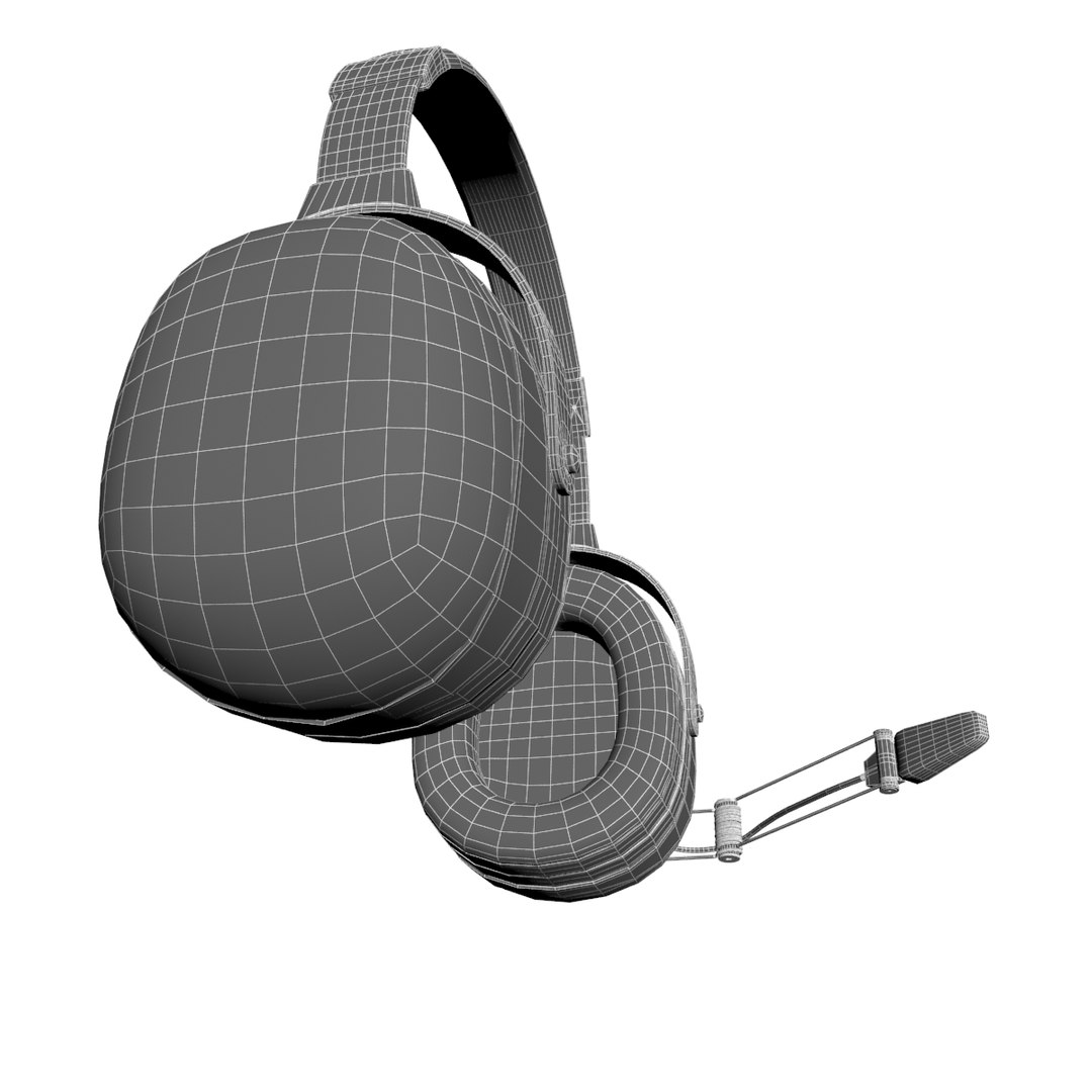3D headset microphone model - TurboSquid 1207377