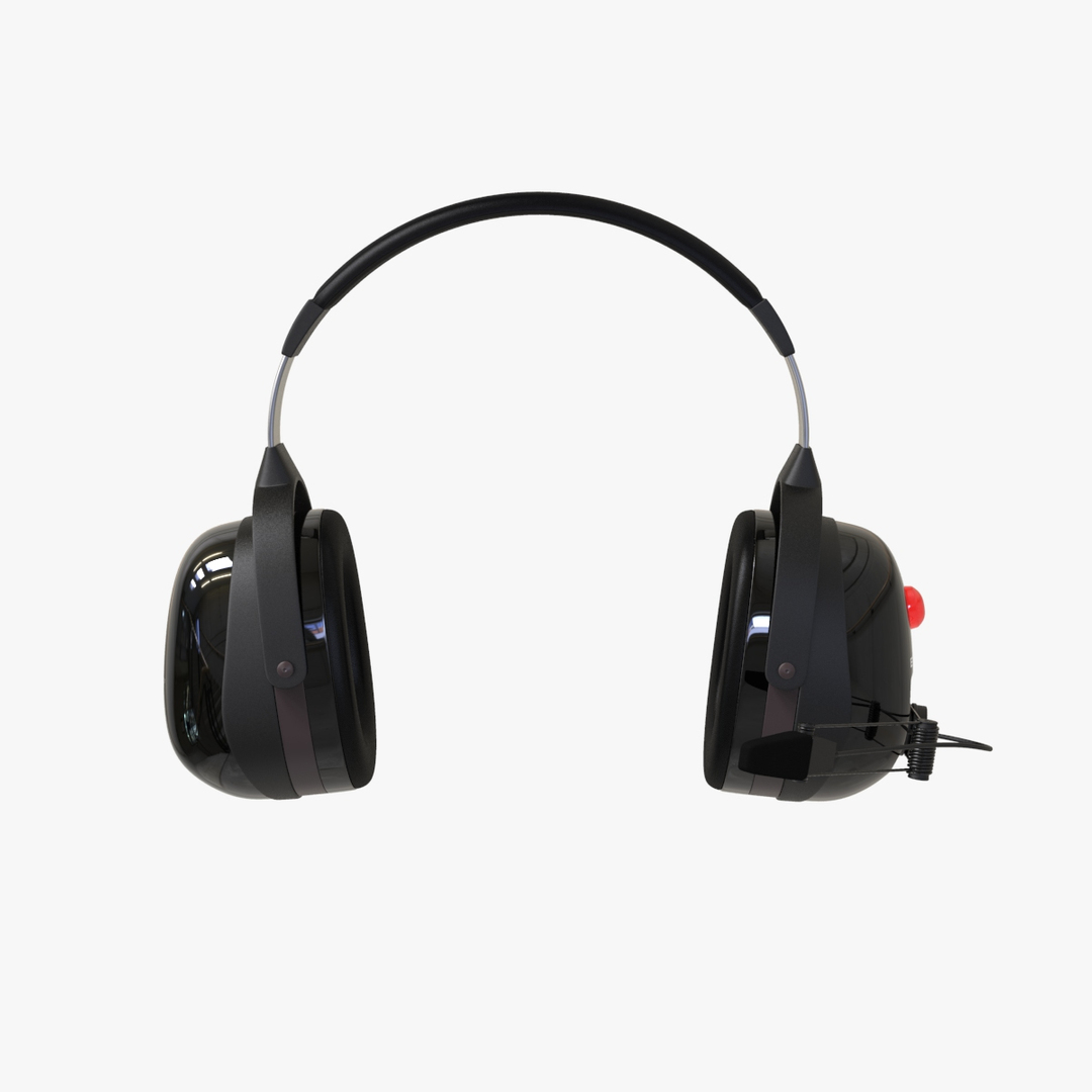 3D headset microphone model - TurboSquid 1207377