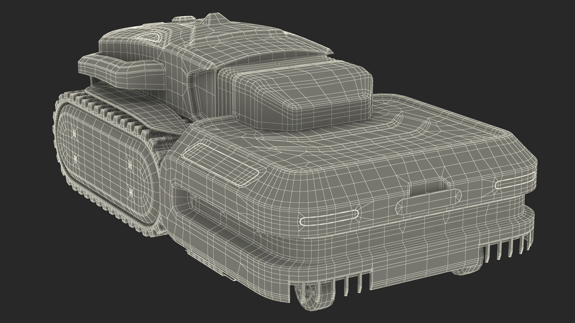 Yarbo Lawn Mower M1 Rigged 3D Model - TurboSquid 2180772