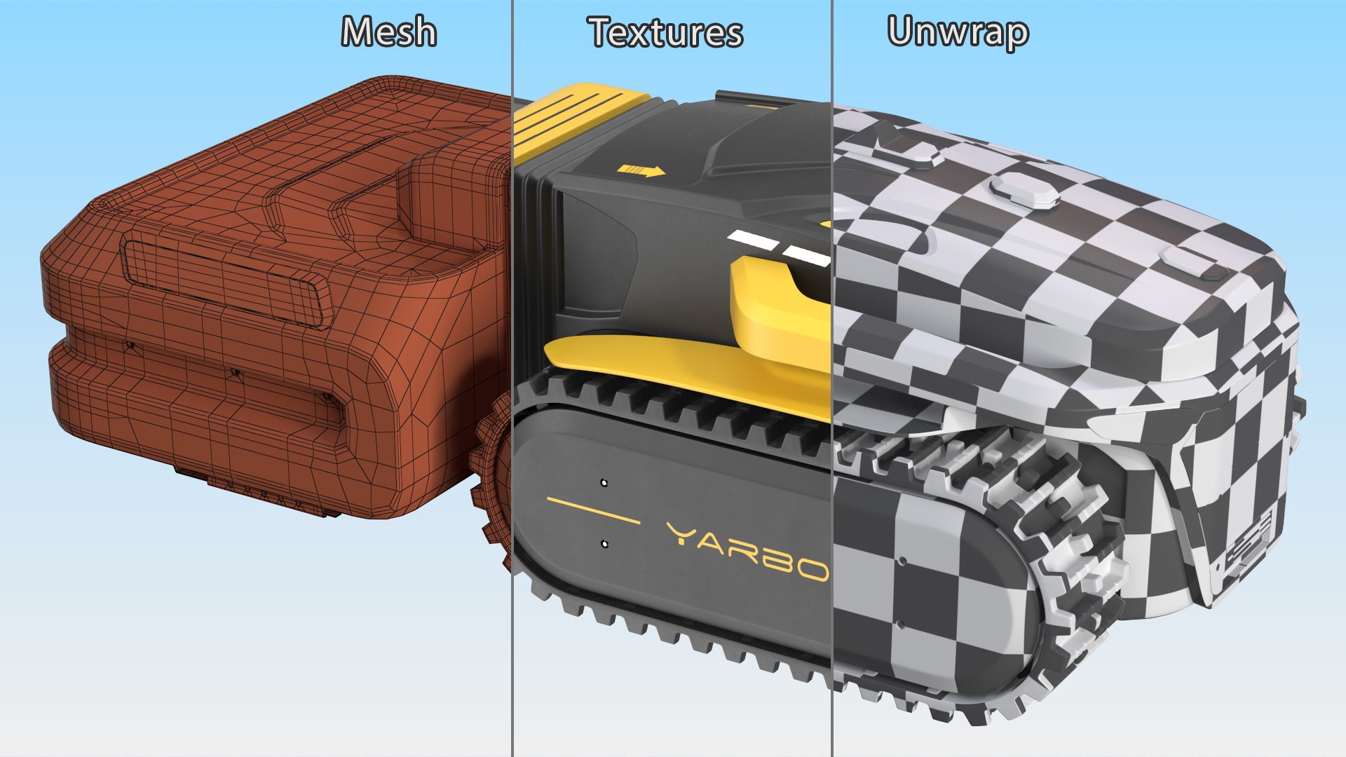 Yarbo Lawn Mower M1 Rigged 3D Model - TurboSquid 2180772