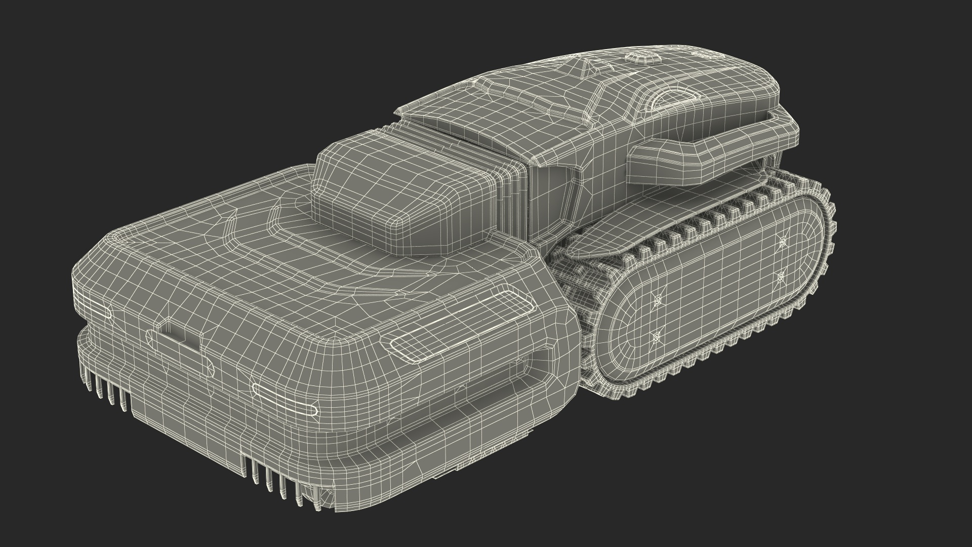 Yarbo Lawn Mower M1 Rigged 3D Model - TurboSquid 2180772