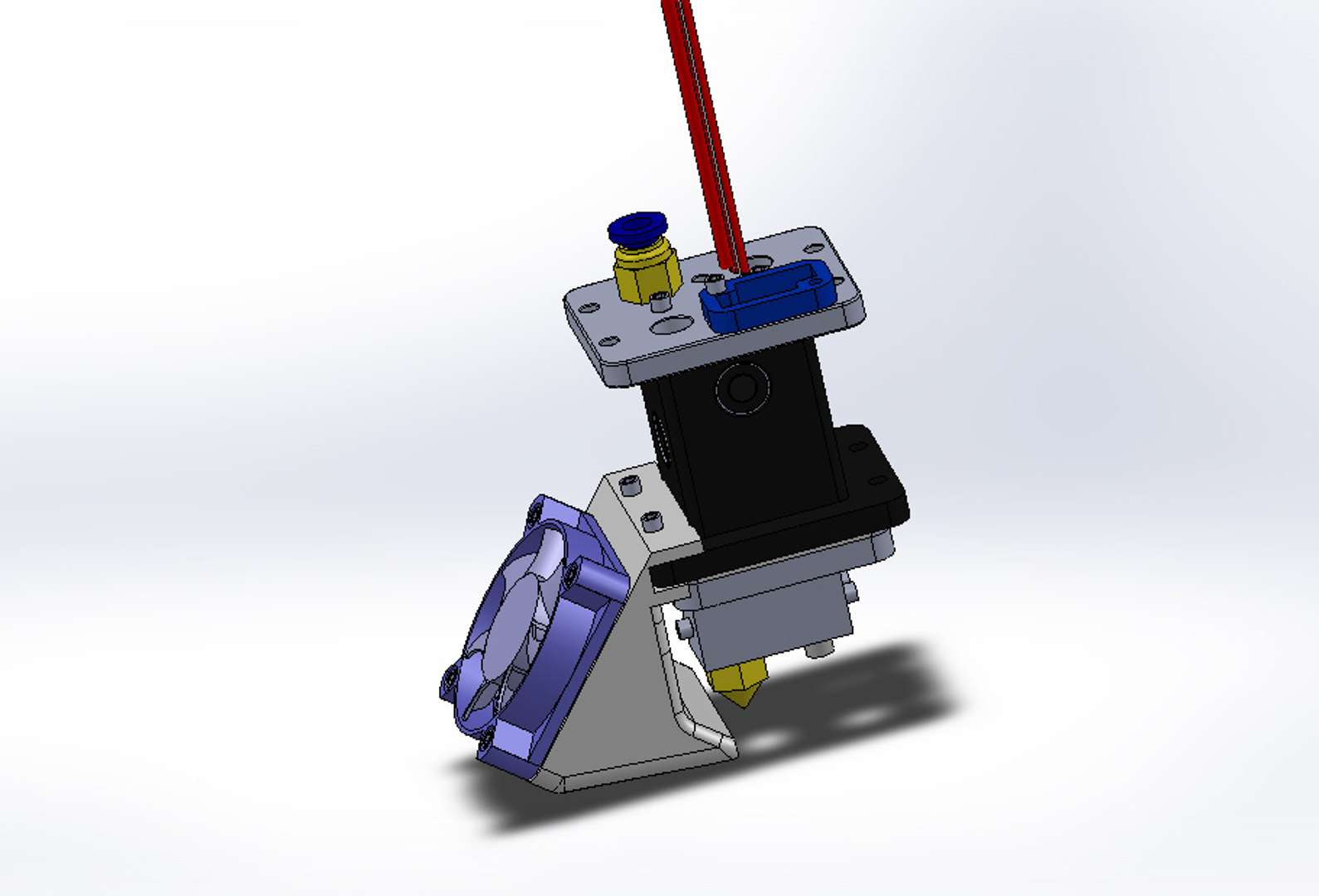 3d extruder printer model