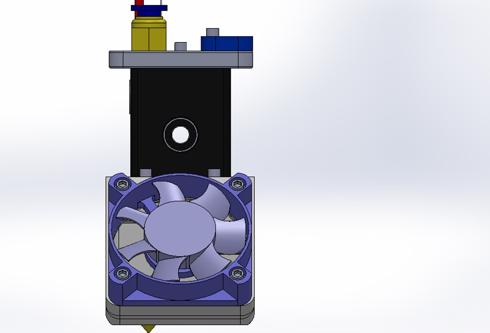 3d Extruder Printer Model