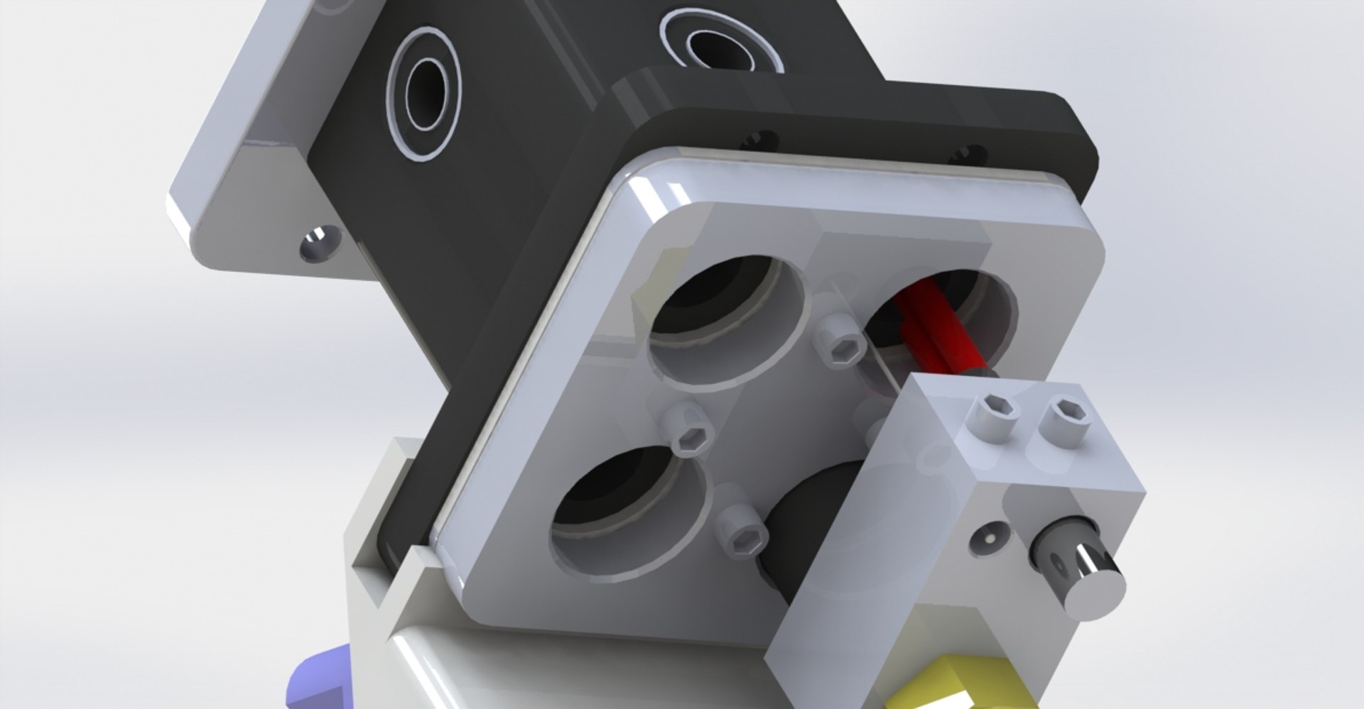 3d Extruder Printer Model