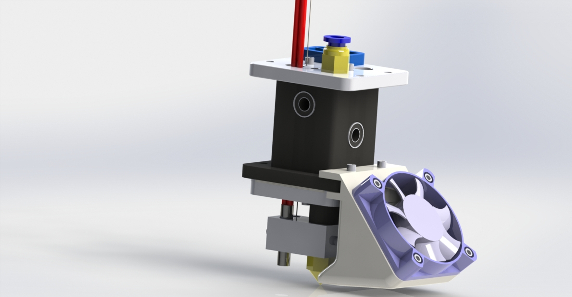 3d extruder printer model