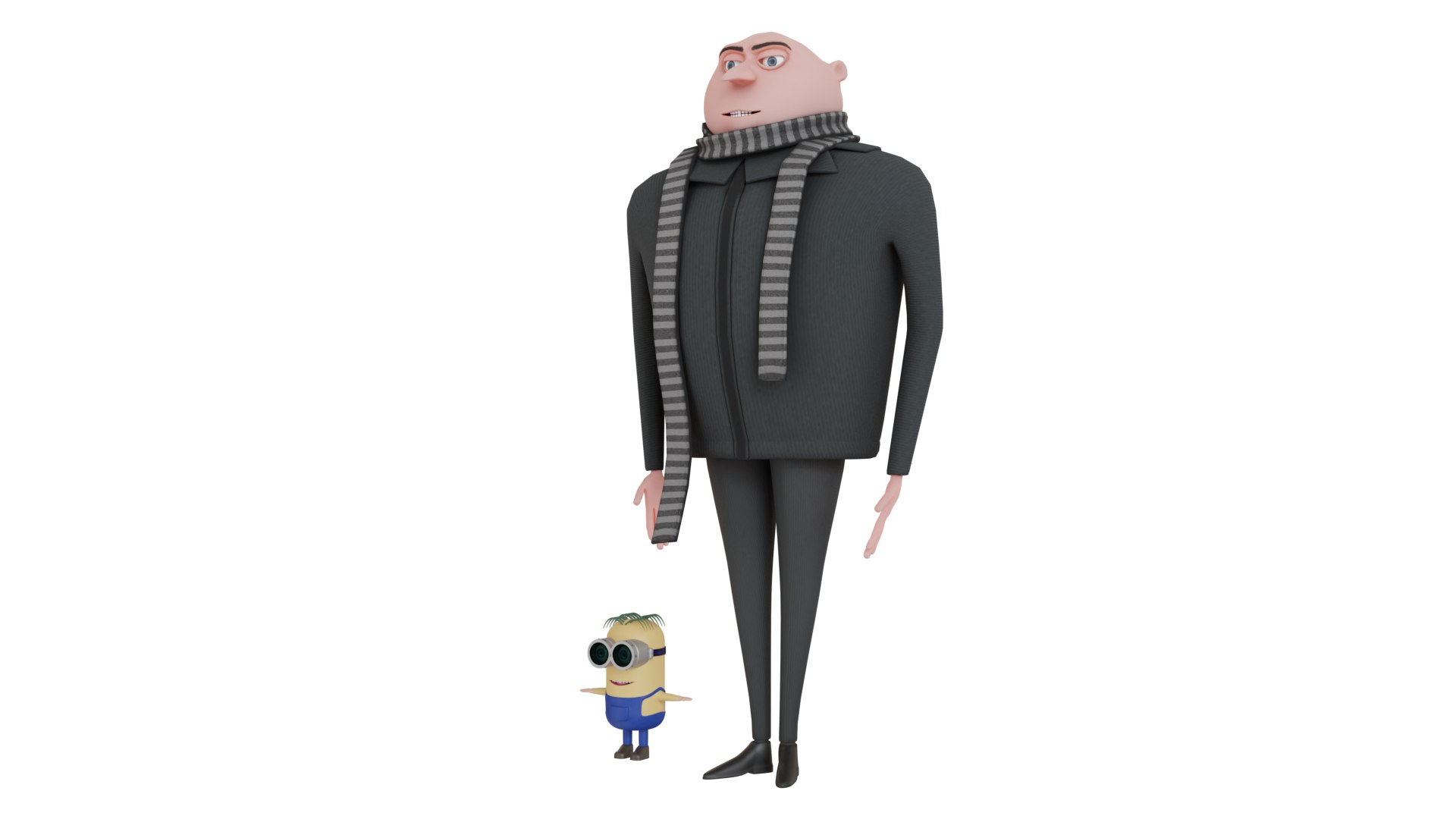 modelo 3d Minion Gru - TurboSquid 2009922