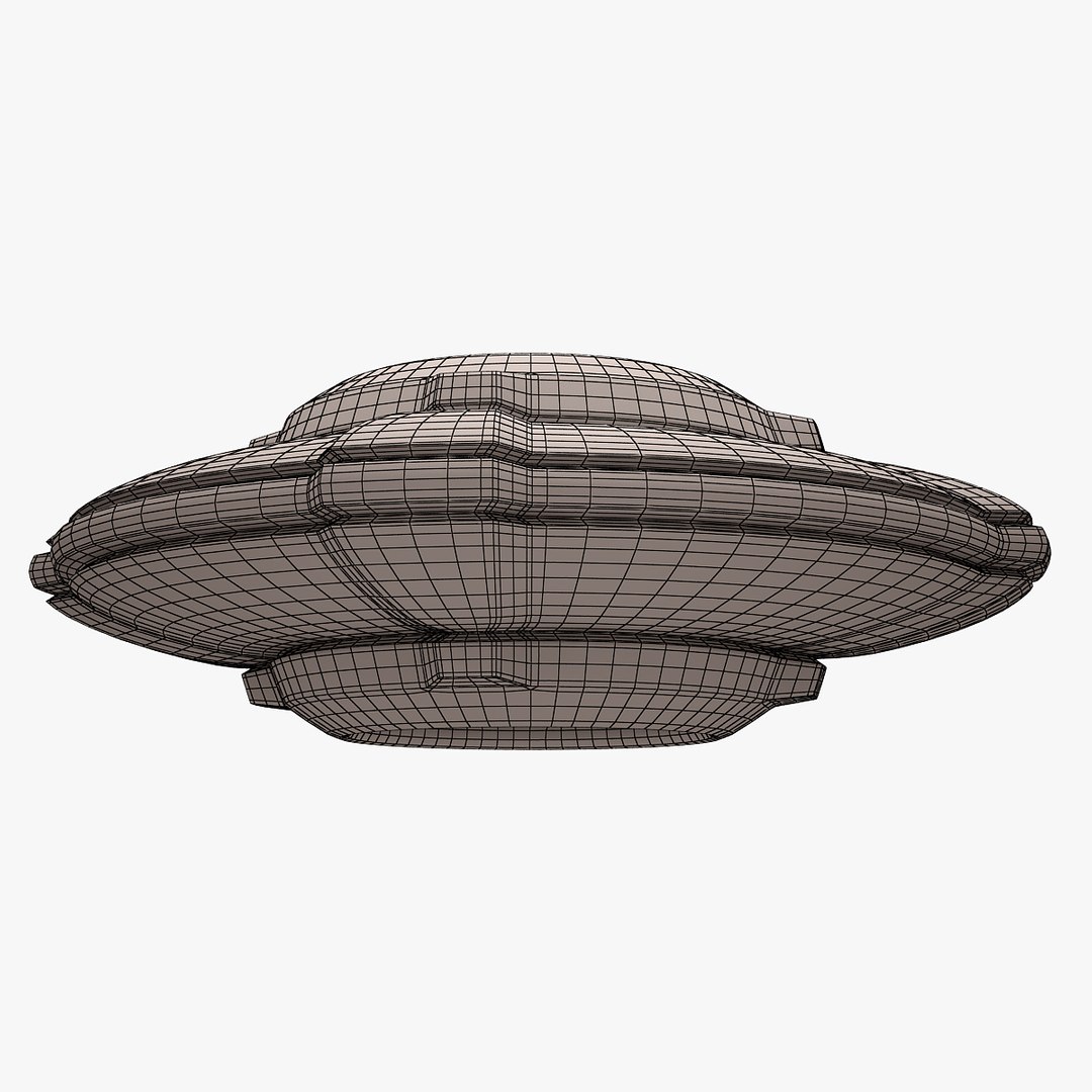 Ufo print model - TurboSquid 1303631