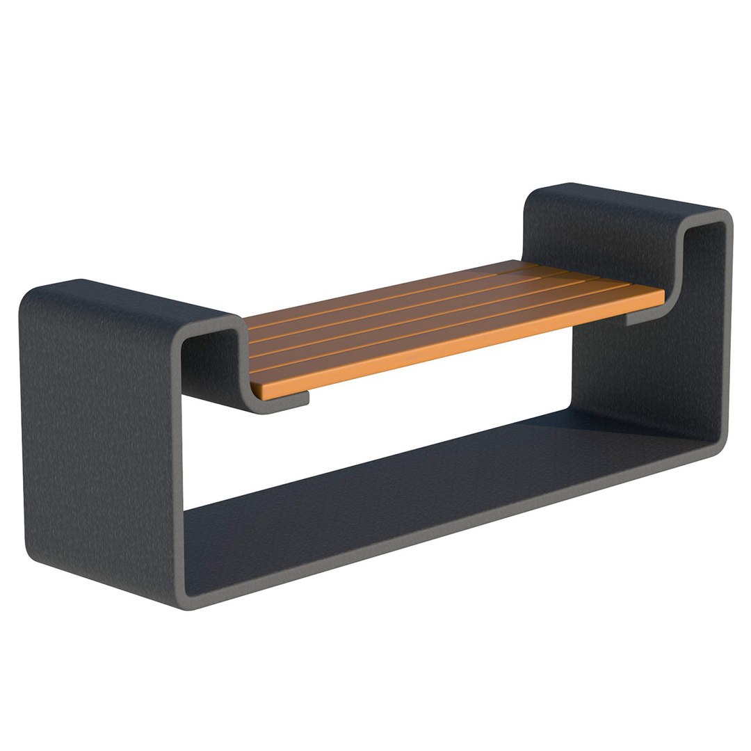 City Bench 10 Model - TurboSquid 2153323