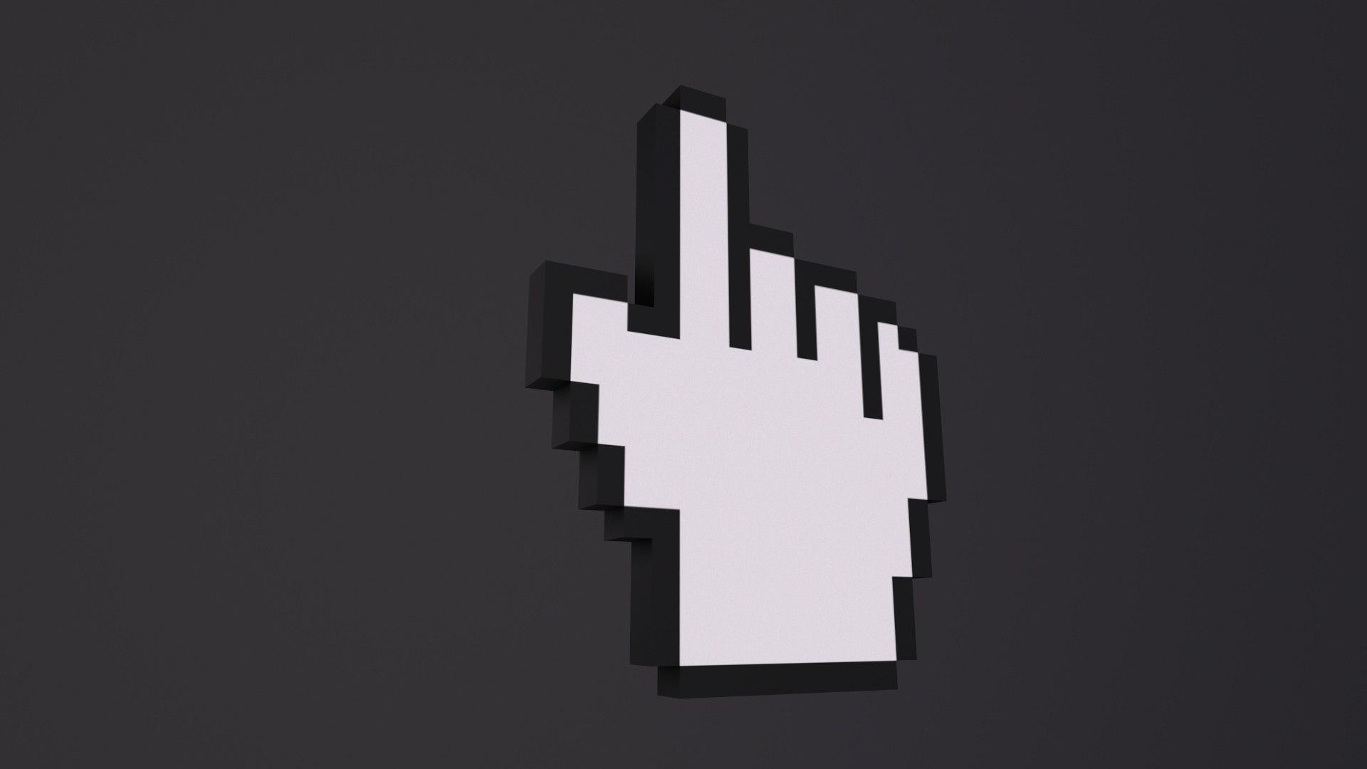 3D Cursor Hand Model - TurboSquid 2126467