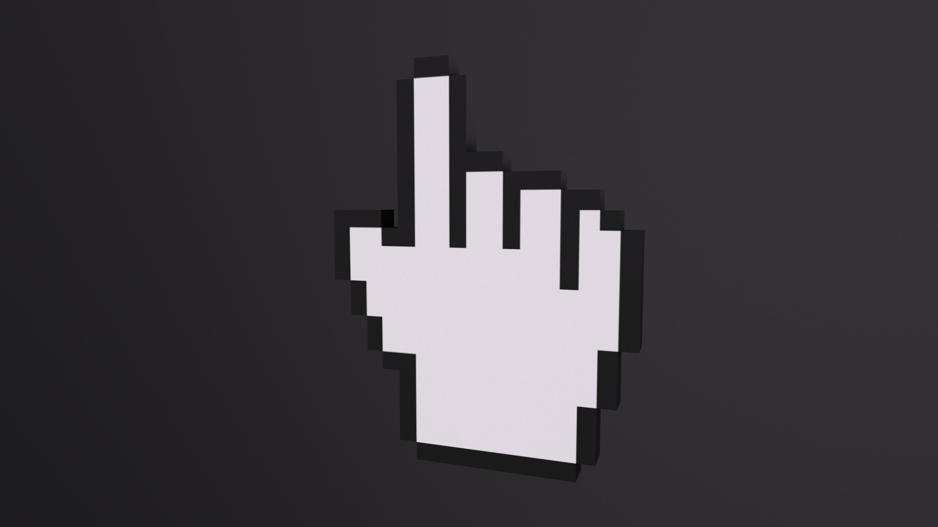 3D Cursor Hand Model - TurboSquid 2126467