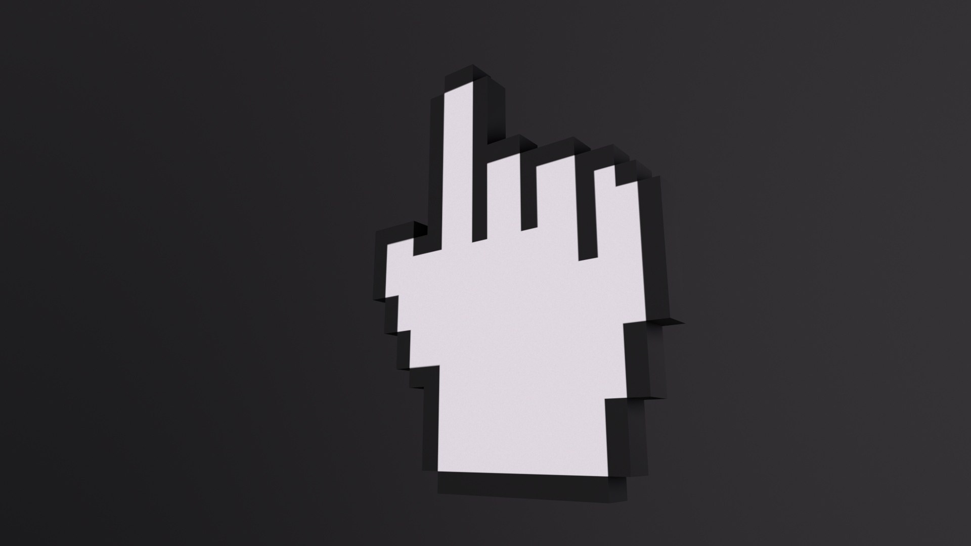 3D Cursor Hand Model - TurboSquid 2126467