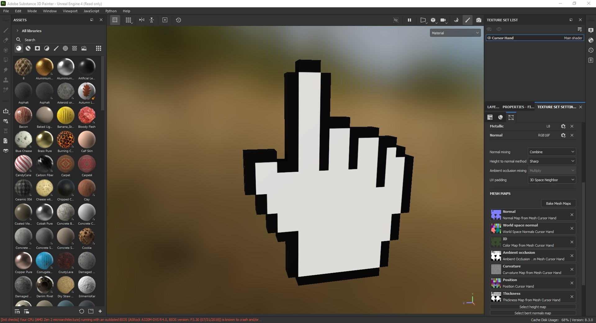3D Cursor Hand Model - TurboSquid 2126467