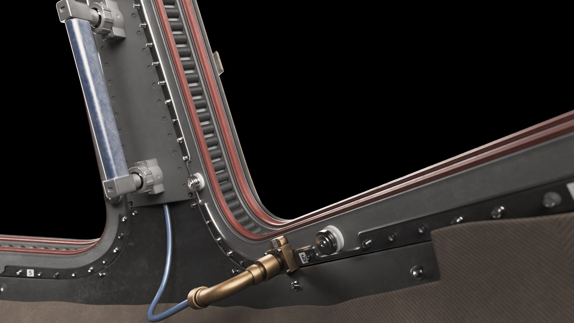 Cupola ISS Module 3D Model - TurboSquid 2294356