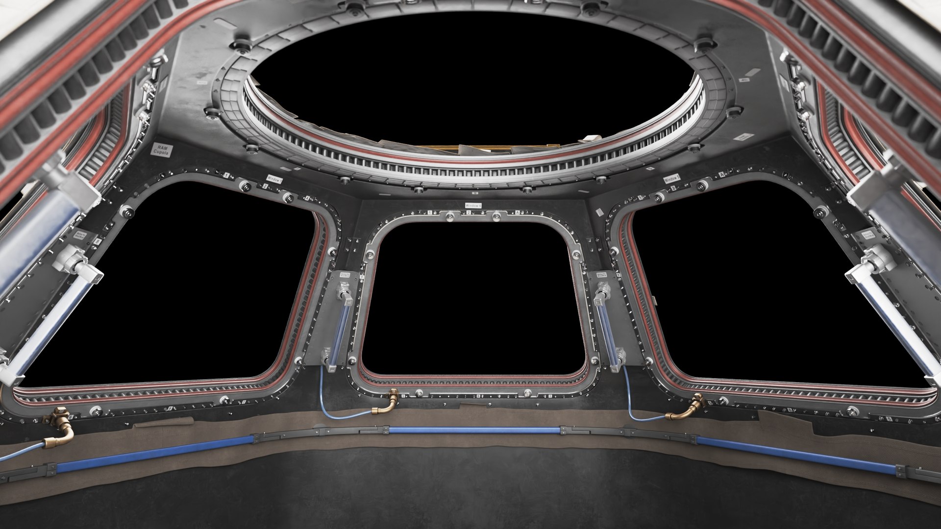 Cupola ISS Module 3D Model - TurboSquid 2294356