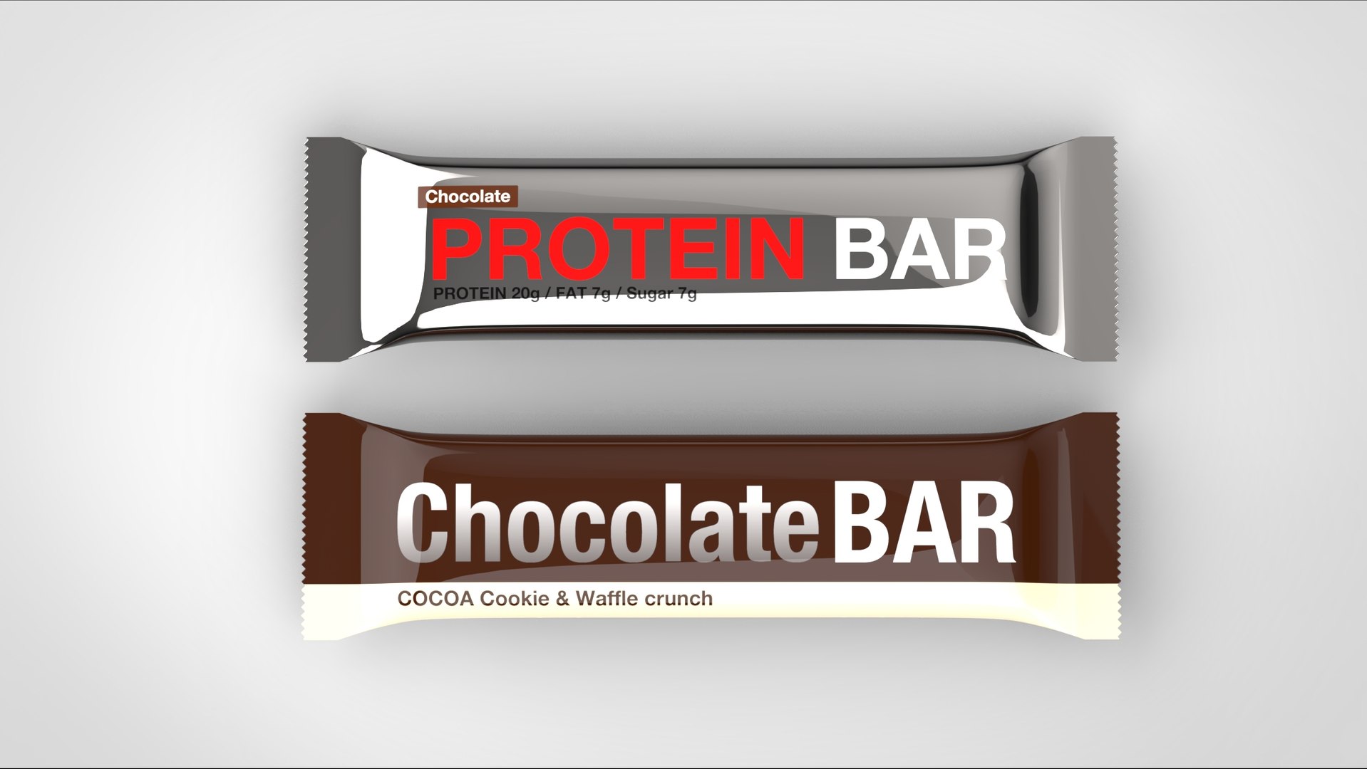 Chocolate Protein Bar 3D Model - TurboSquid 1671926