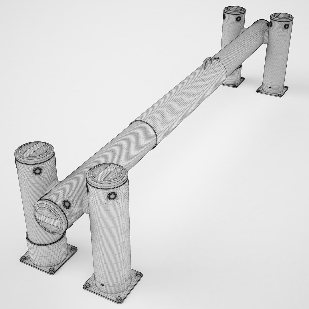 3D Dock Safe Gate 01 Model - TurboSquid 2209788