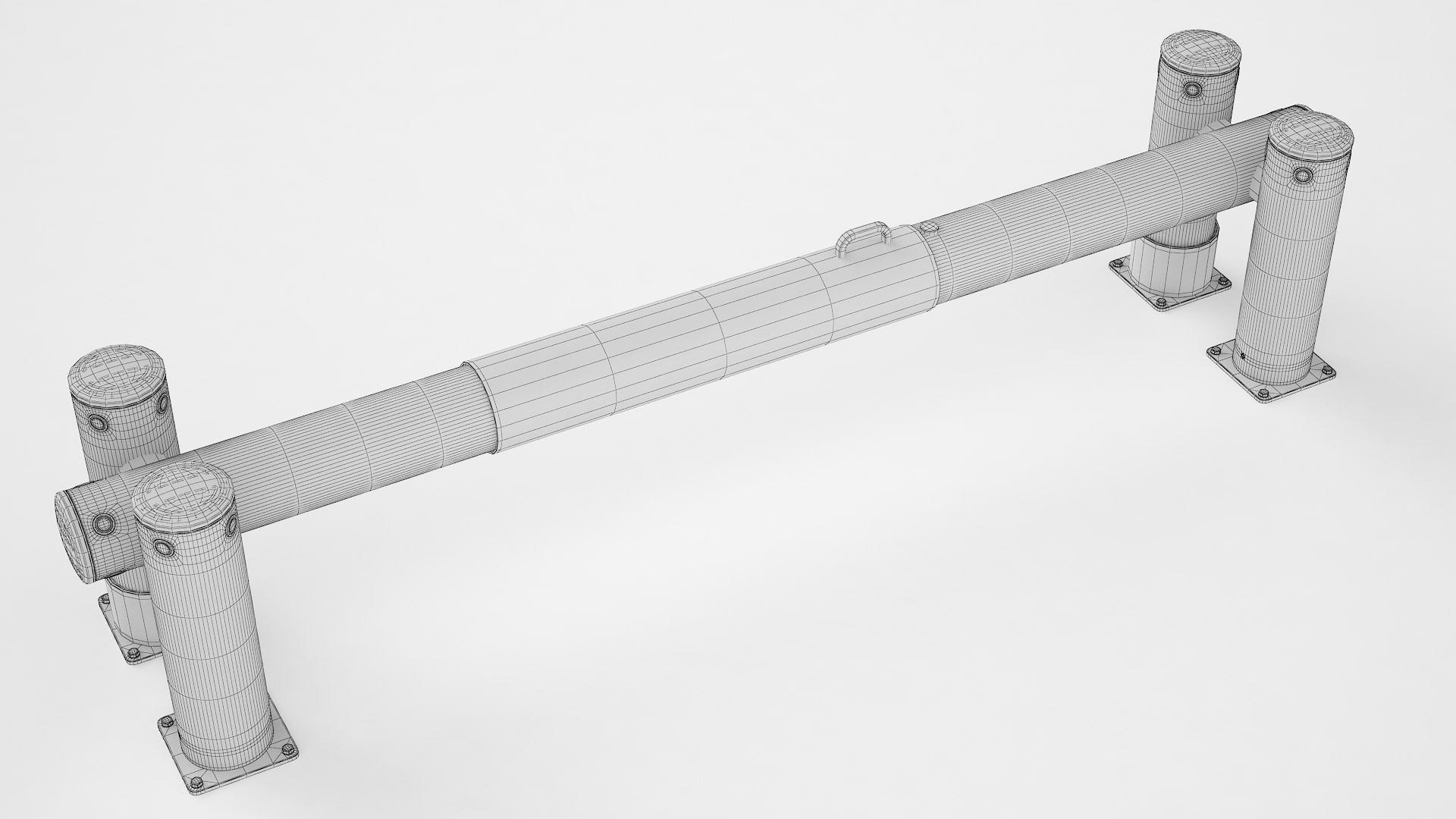 3D Dock Safe Gate 01 Model - TurboSquid 2209788