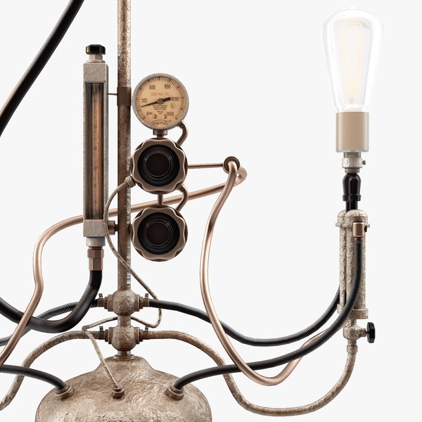 steampunk pendant light max