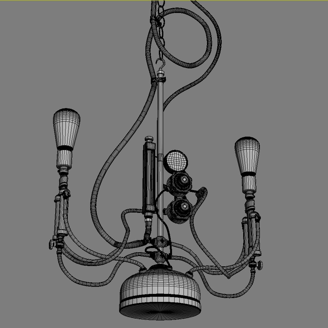 Steampunk Pendant Light Max
