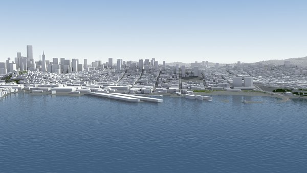 3D model San Francisco Bay - TurboSquid 1766013