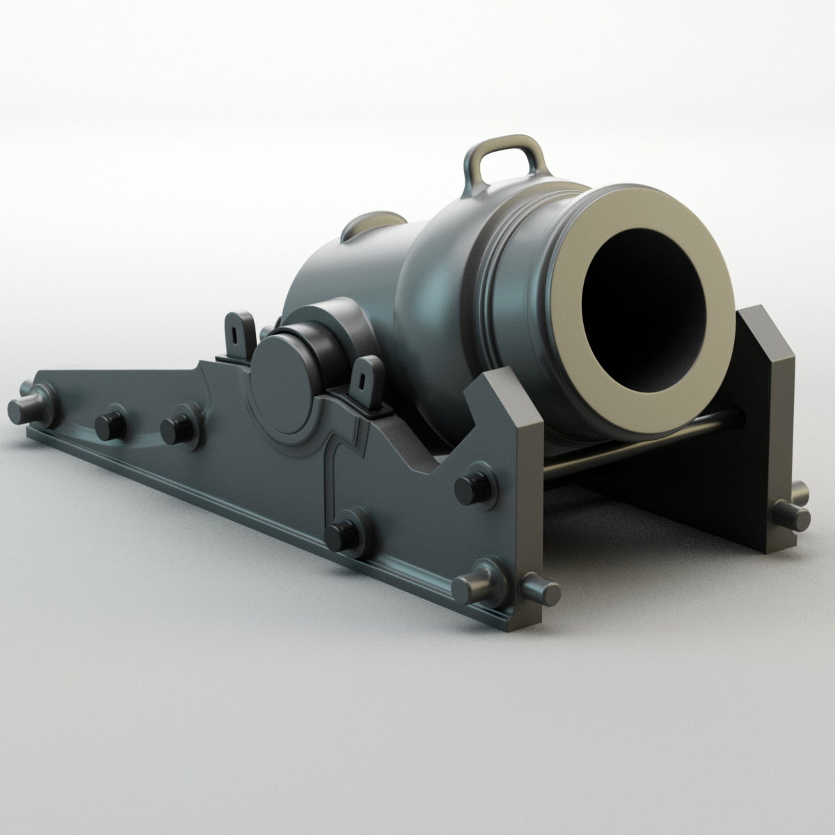 3d model spanish mortar