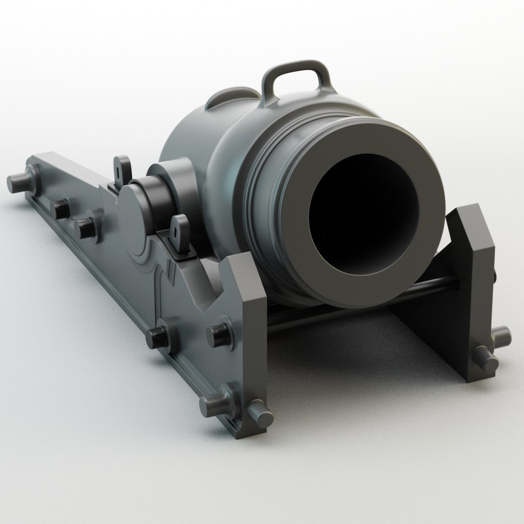 3d Model Spanish Mortar