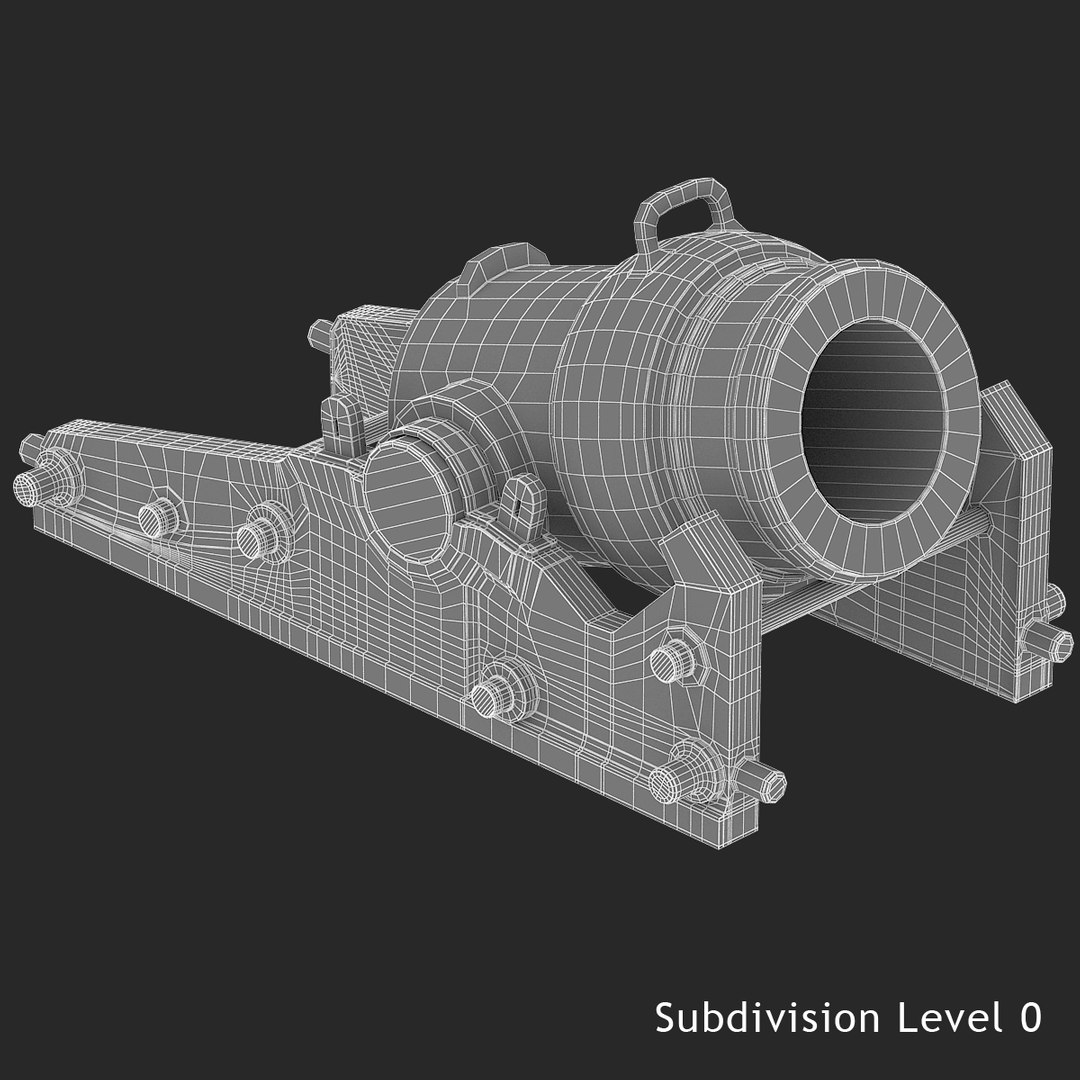 3d Model Spanish Mortar