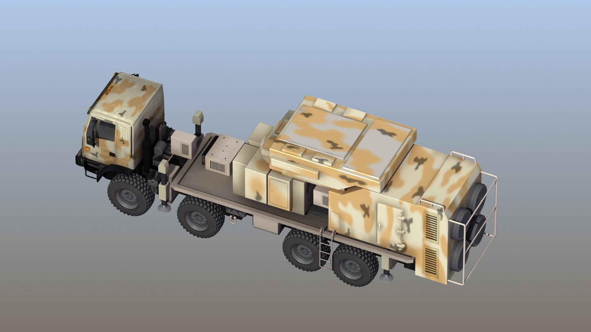 3D Bavar Target Engagement Radar - TurboSquid 2211912