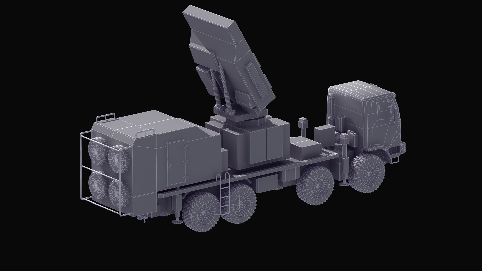 3D Bavar Target Engagement Radar - TurboSquid 2211912