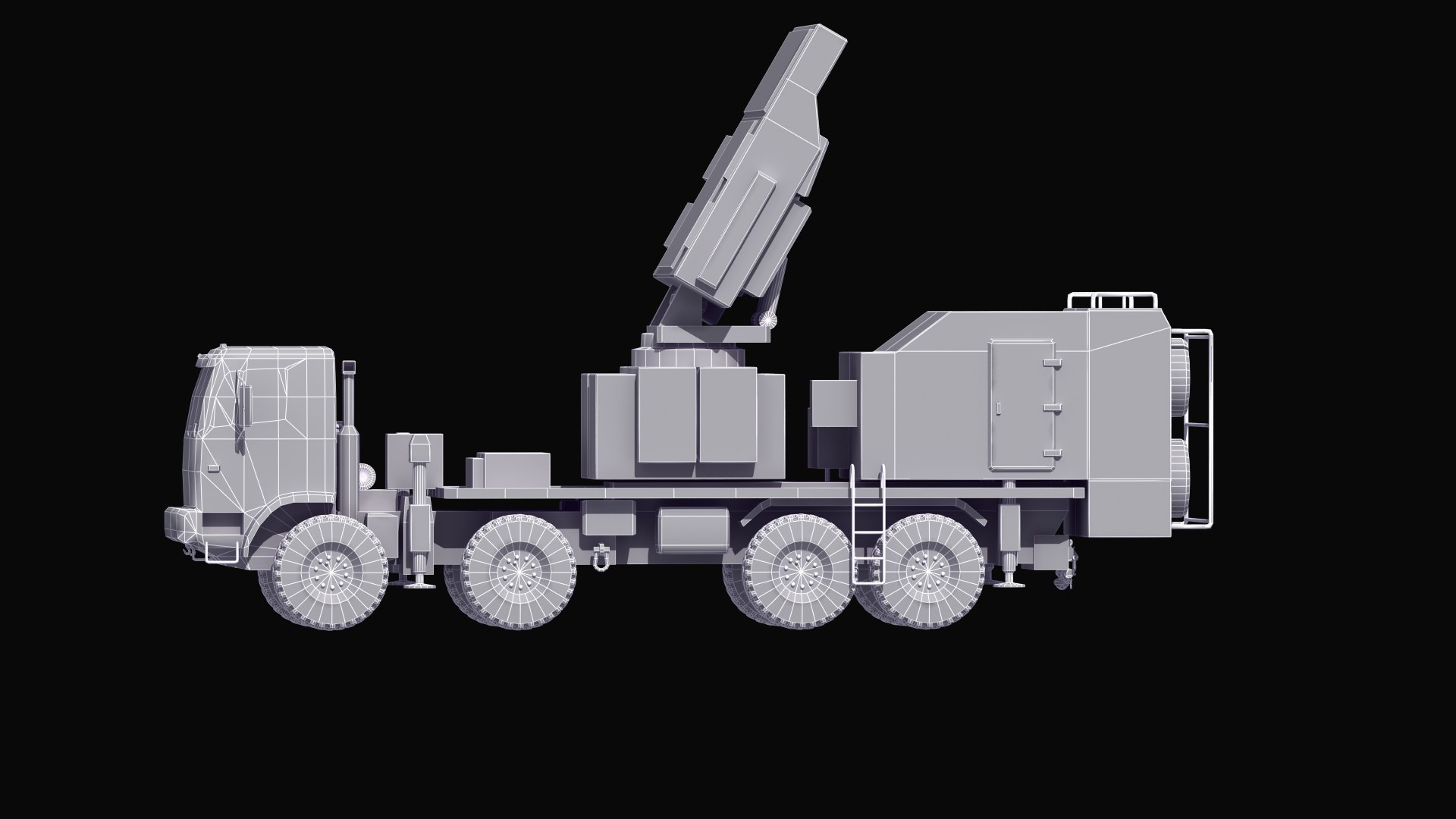 3D Bavar Target Engagement Radar - TurboSquid 2211912