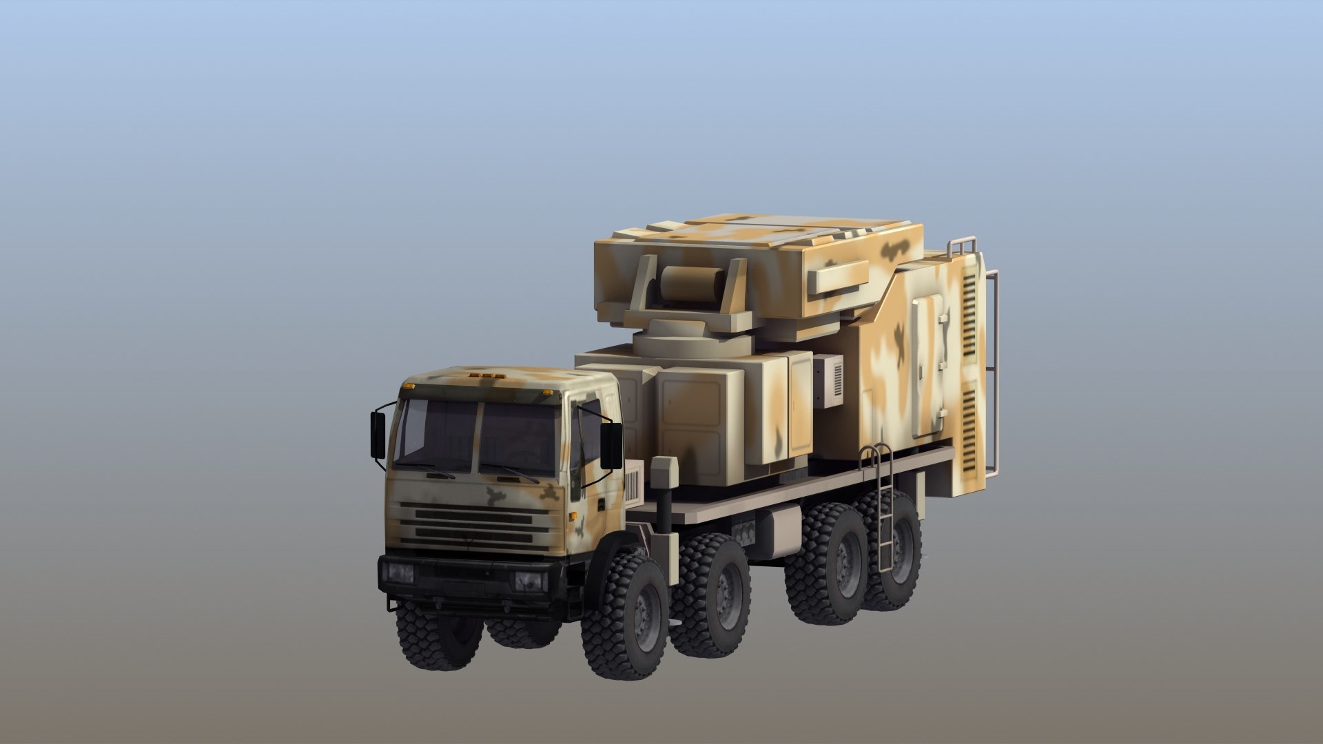 3D Bavar Target Engagement Radar - TurboSquid 2211912