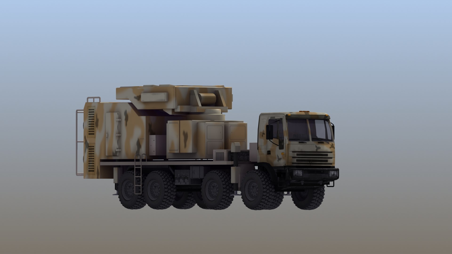 3D Bavar Target Engagement Radar - TurboSquid 2211912