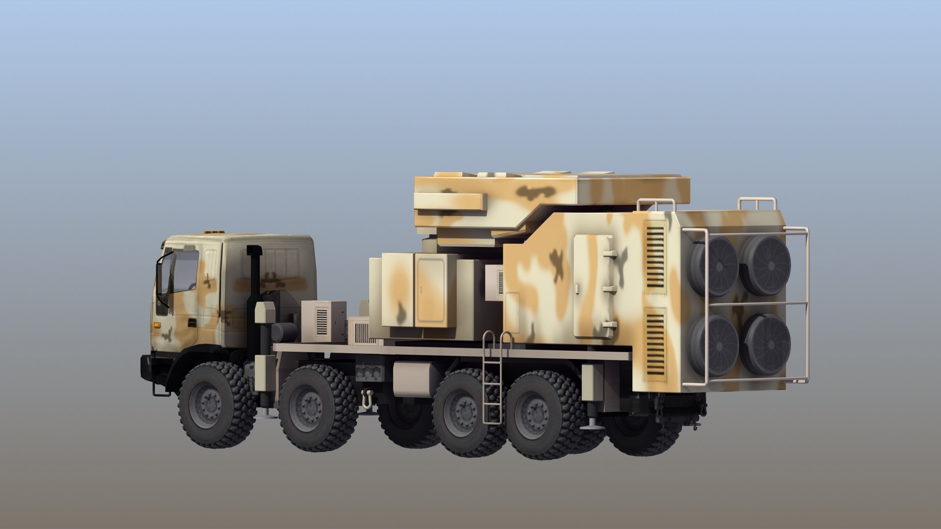 3D Bavar Target Engagement Radar - TurboSquid 2211912