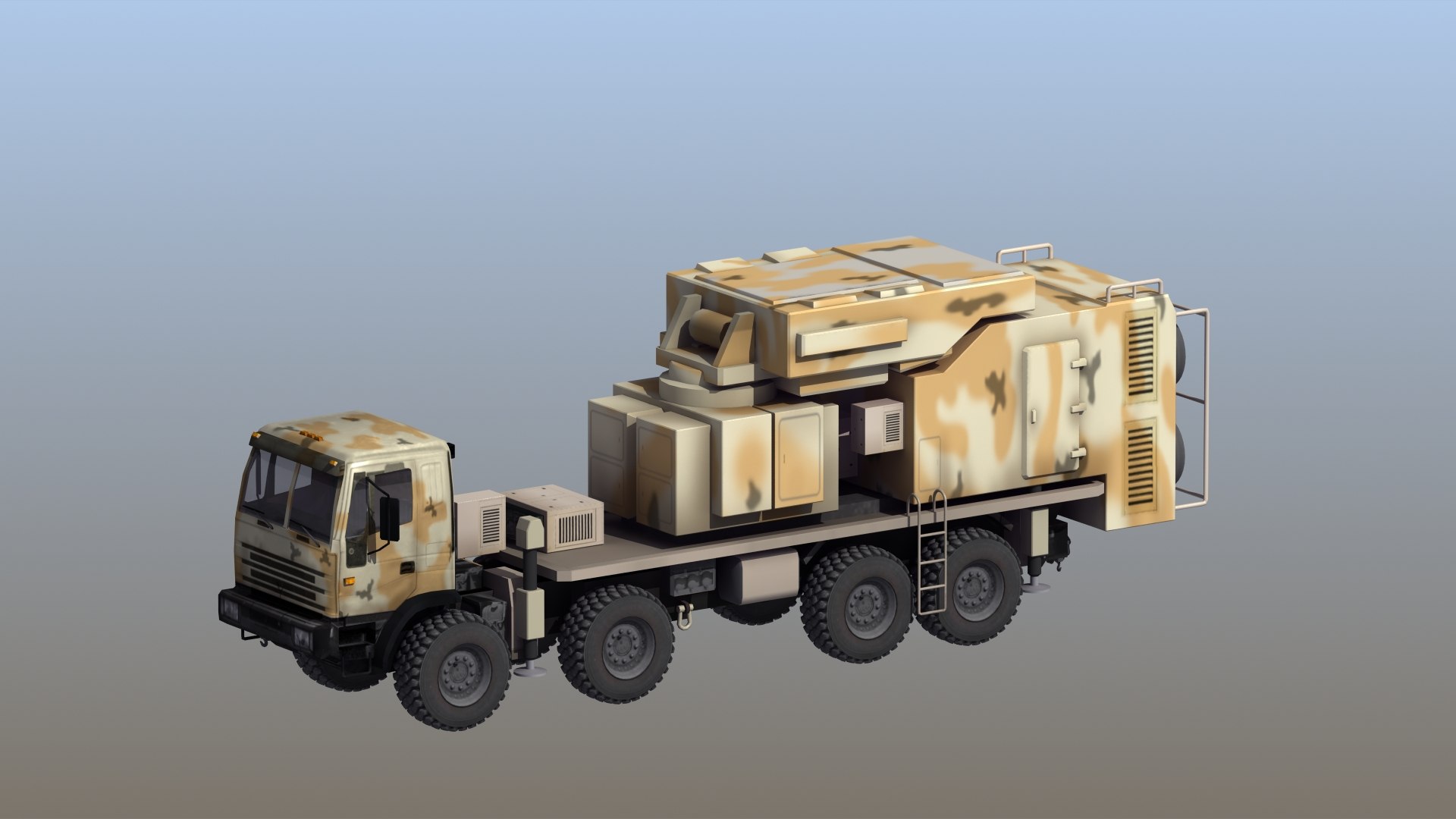 3D Bavar Target Engagement Radar - TurboSquid 2211912