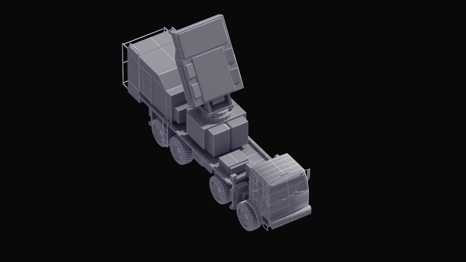 3D Bavar Target Engagement Radar - TurboSquid 2211912