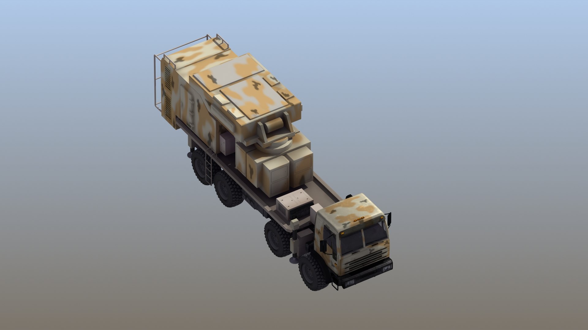 3D Bavar Target Engagement Radar - TurboSquid 2211912