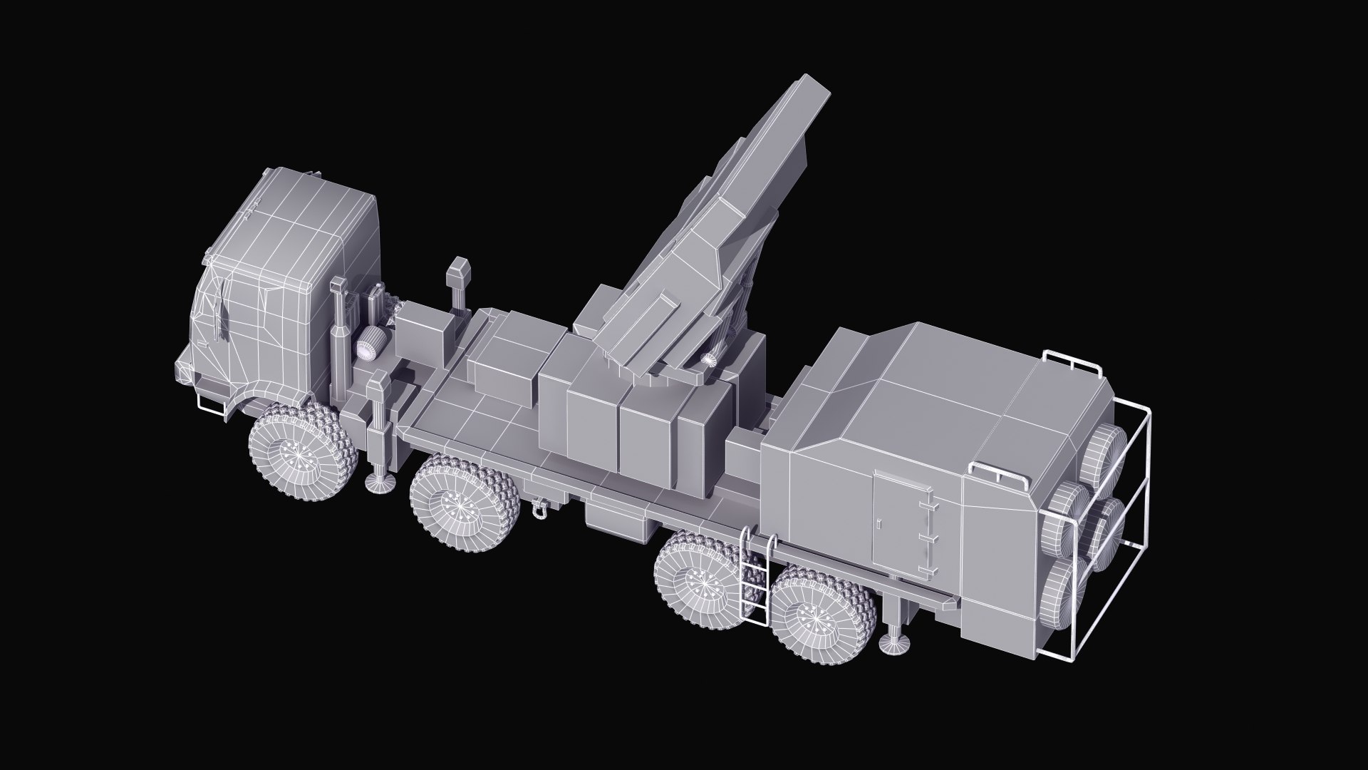 3D Bavar Target Engagement Radar - TurboSquid 2211912