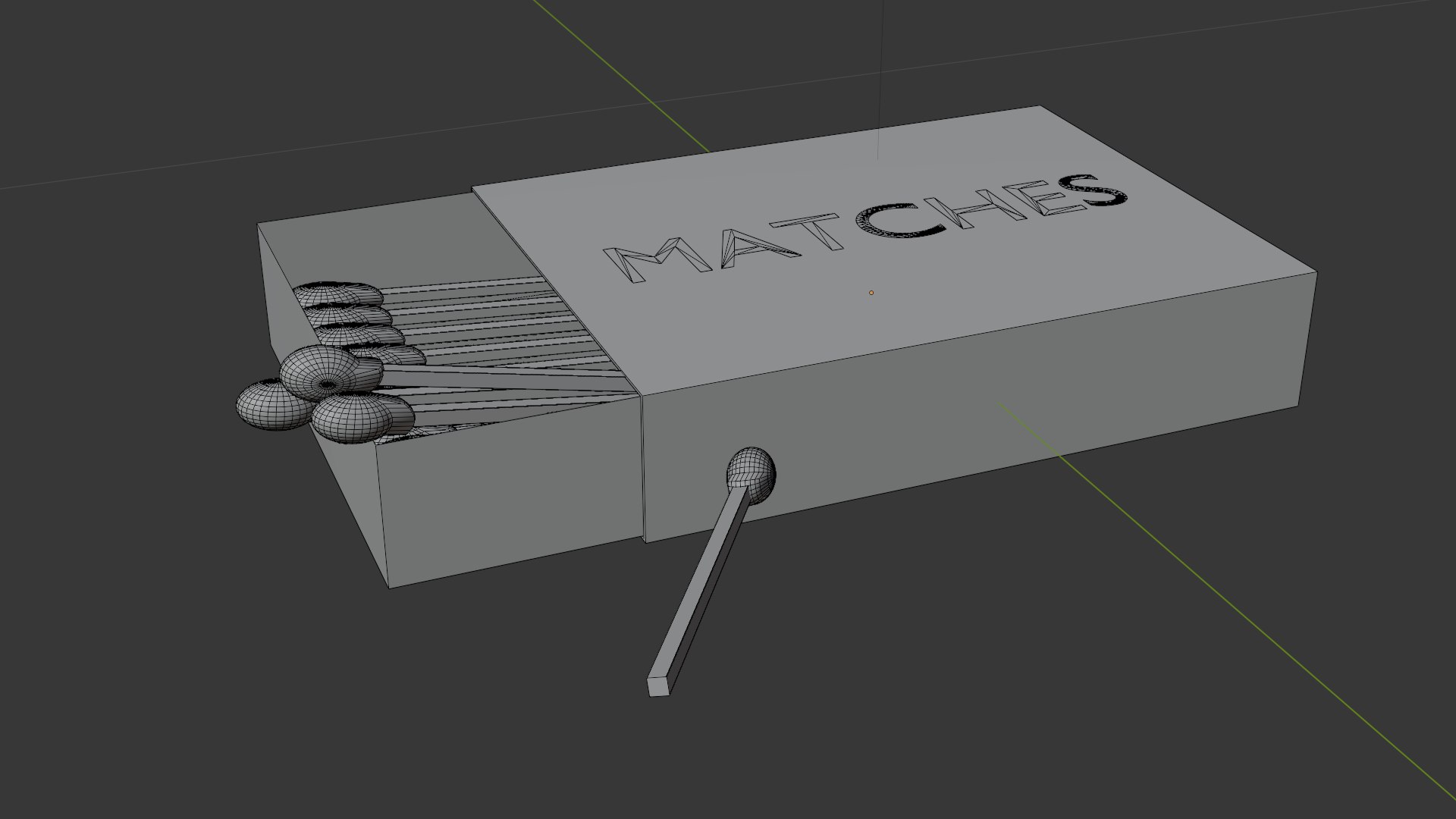 3D Matches Box Model - TurboSquid 2333060