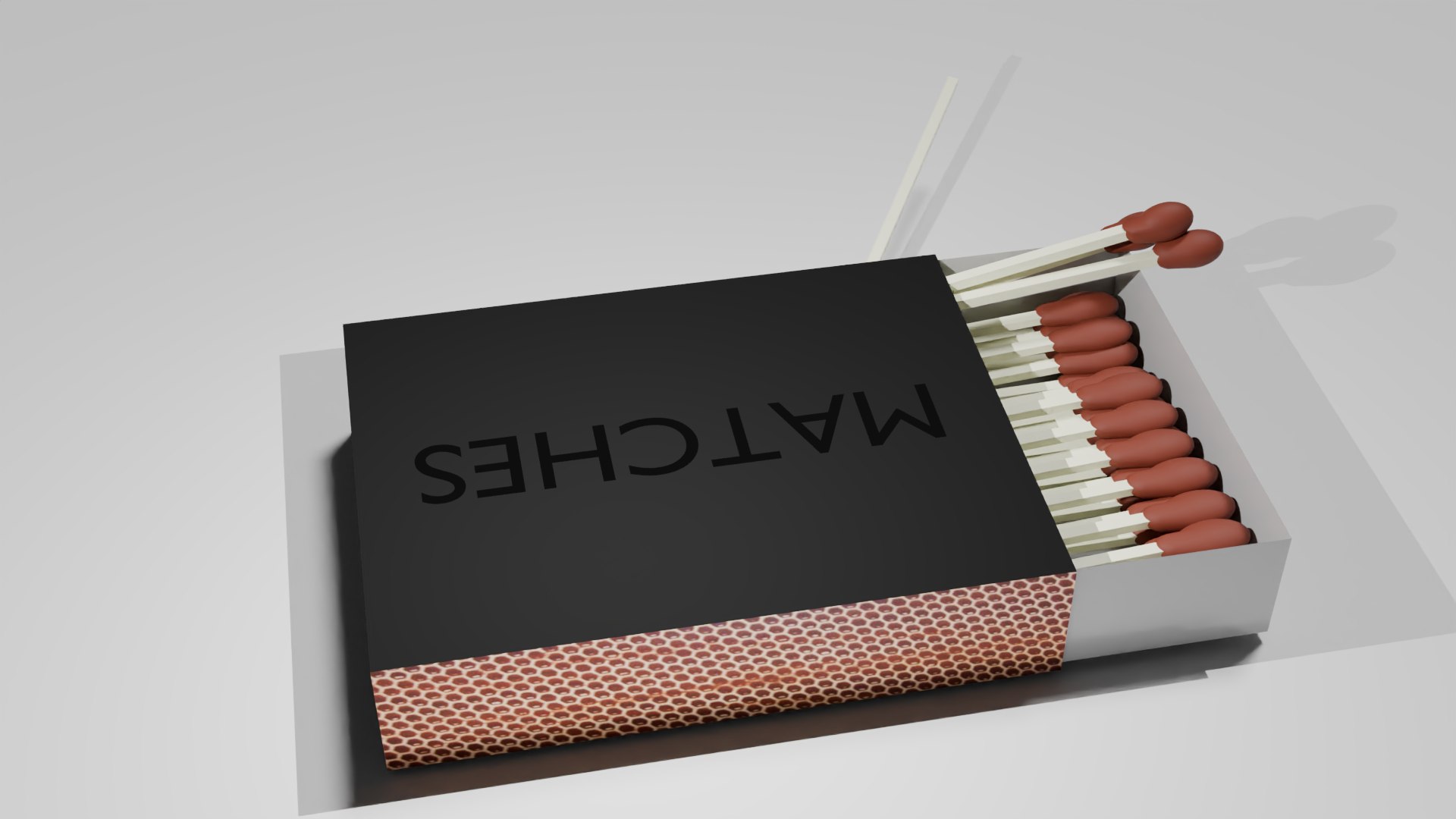 3D Matches Box Model - TurboSquid 2333060