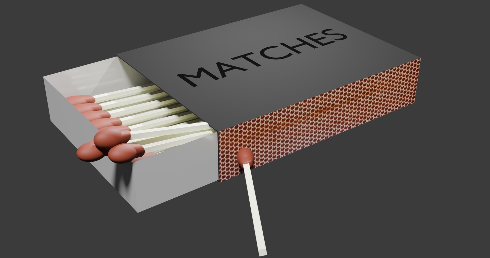 3D Matches Box Model - TurboSquid 2333060