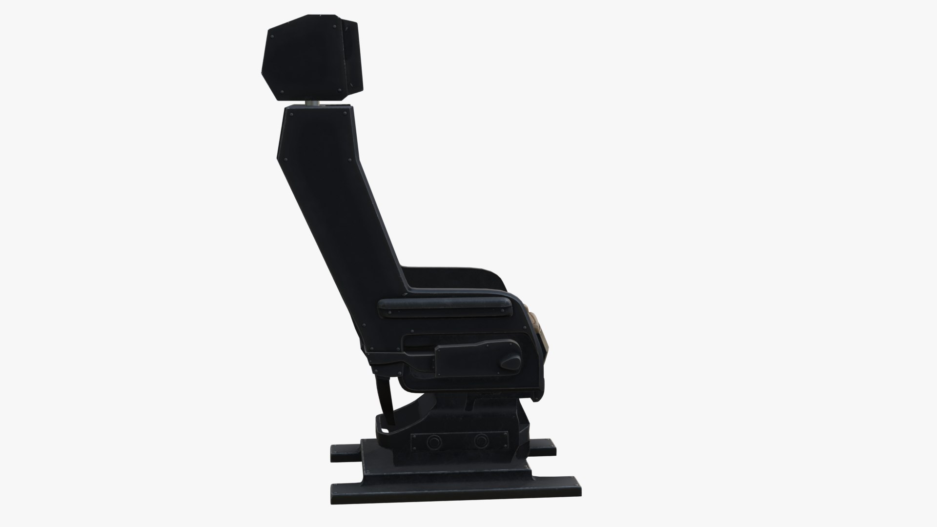 Sci Fi Pilot Chair 3D Model - TurboSquid 2384915