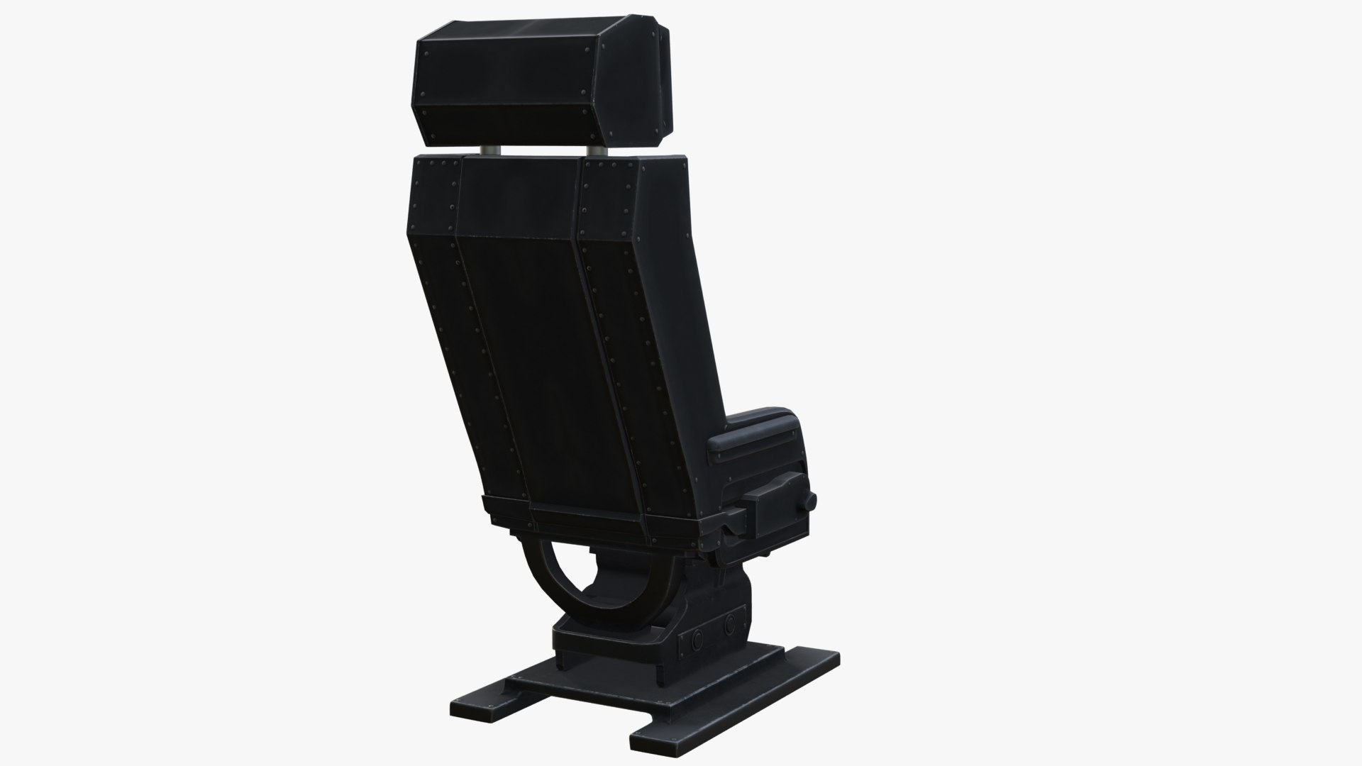 Sci Fi Pilot Chair 3D Model - TurboSquid 2384915